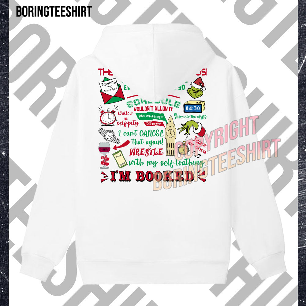 Grinch My Day Colorized Fleece Hoodie – BoringTeeShirt